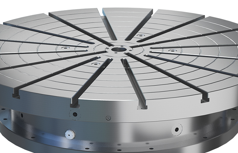 Top-mounted rotary tables - CYTEC Zylindertechnik